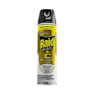 RAID MAX SIN OLOR MATA CUCARACHAS - SU Limpieza.